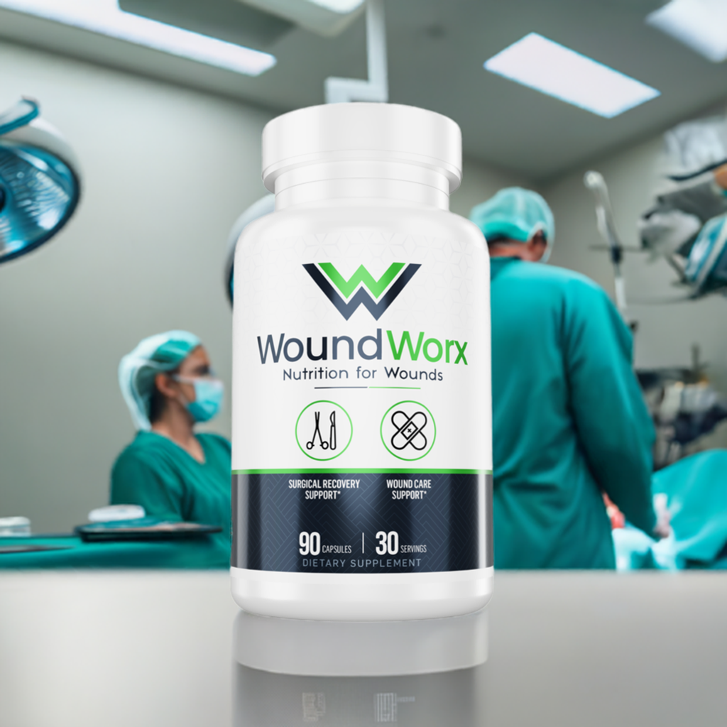 WoundWorx Wound Supplement - 90 capsules (One Month Supply) – Free Life ...
