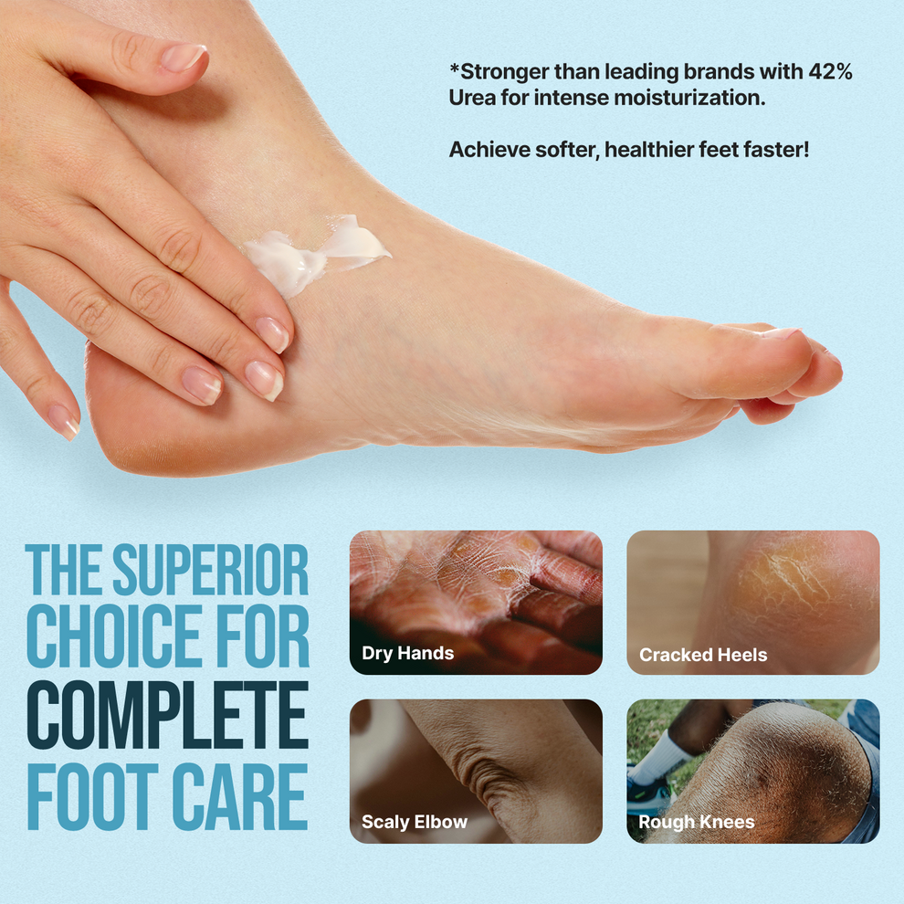 Derm42 Skin Care - Maximum Strength Foot Repair Cream | 42% Urea – Free ...